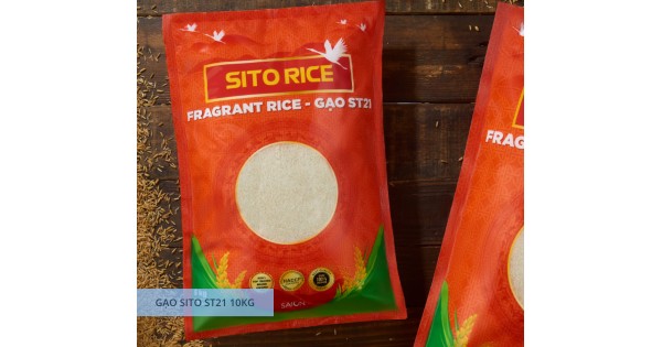 Gạo St21 - Sito rice - Hương lài truyền thống túi 5kg